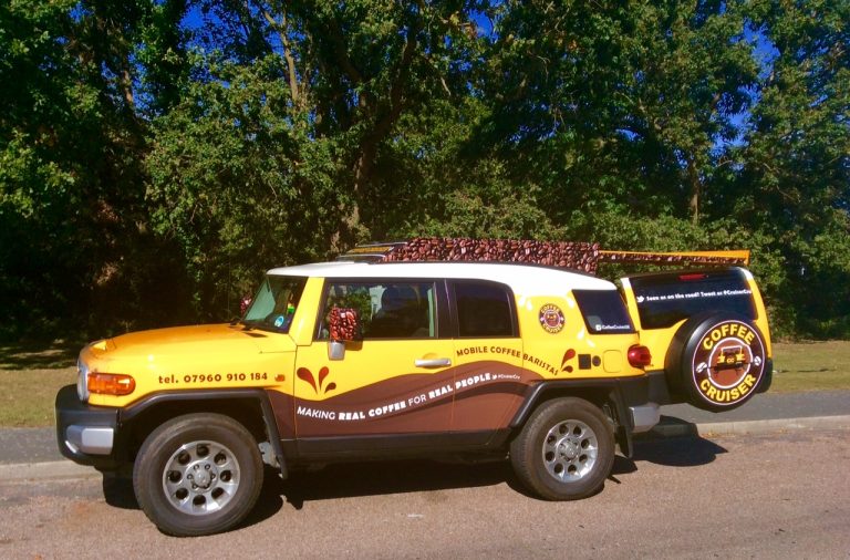 Coffee Cruiser - a converted Toyota FJ Cruiser - Toyota UK Magazine