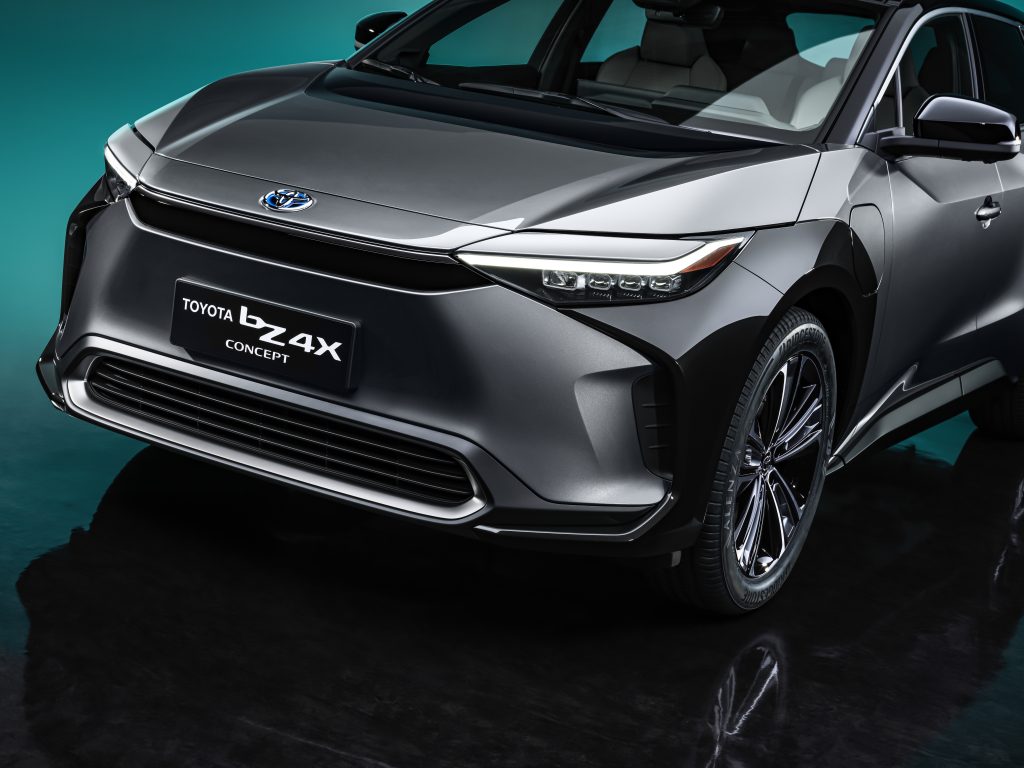 Toyota bZ4X Concept previews first in a series of battery electric ...