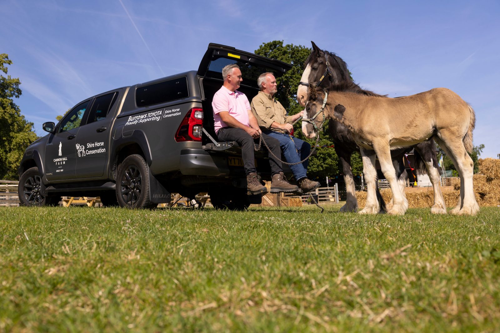 Cannon Hall Farm: horsing around in a Hilux - Toyota UK Magazine