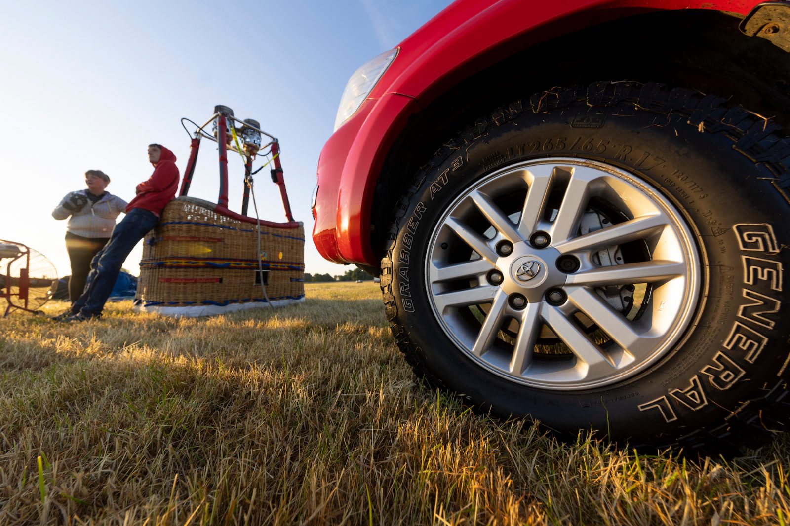 Hilux Heroes: the hot air balloon helper - Toyota UK Magazine