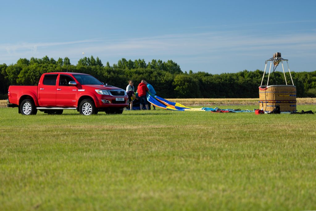 Hilux Heroes: the hot air balloon helper - Toyota UK Magazine