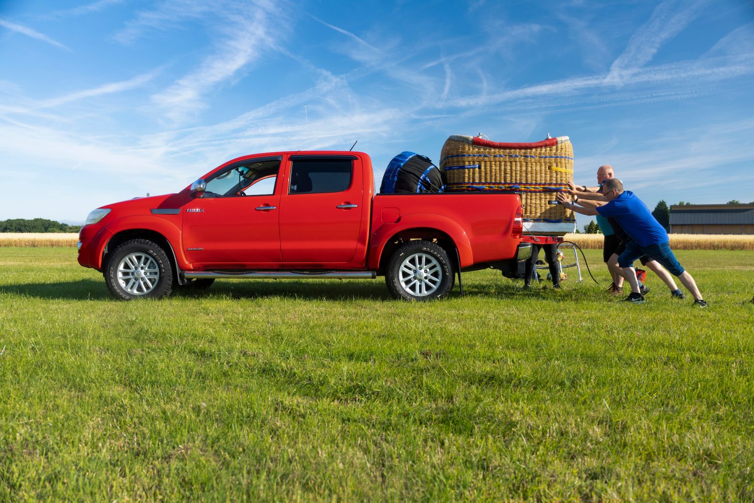 Hilux Heroes: the hot air balloon helper - Toyota UK Magazine