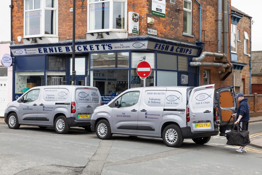 How Toyota electric vans serve up fish and chips - Toyota UK Magazine