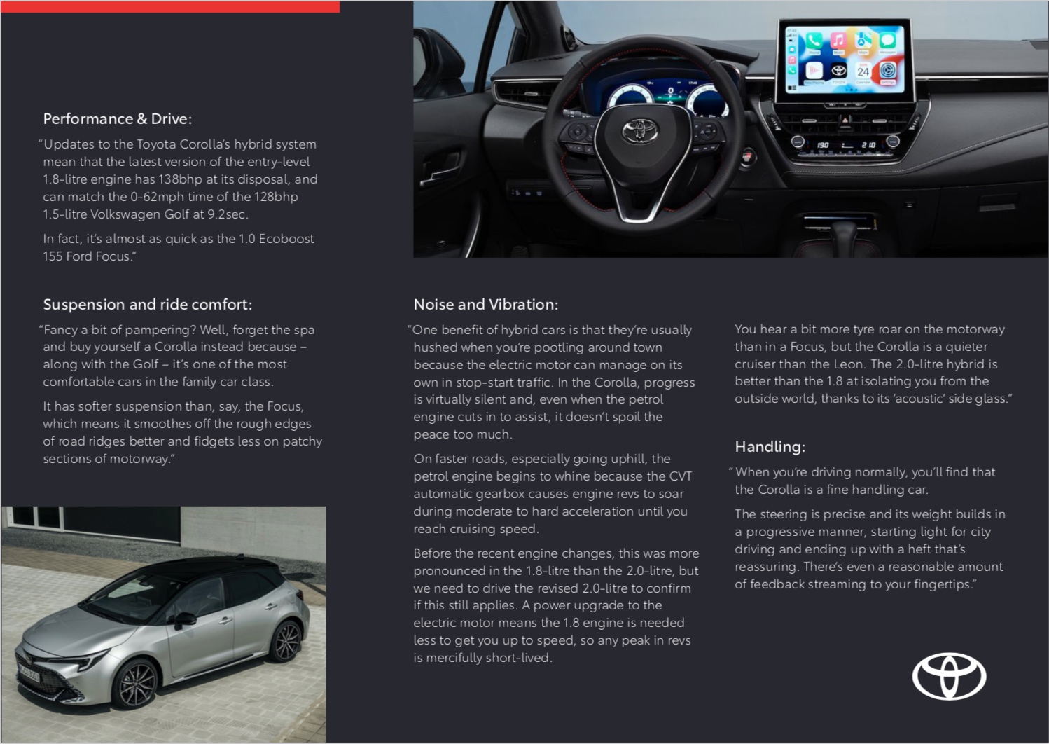 Is Toyota Corolla a good car? Read the What Car? verdict - Toyota UK ...