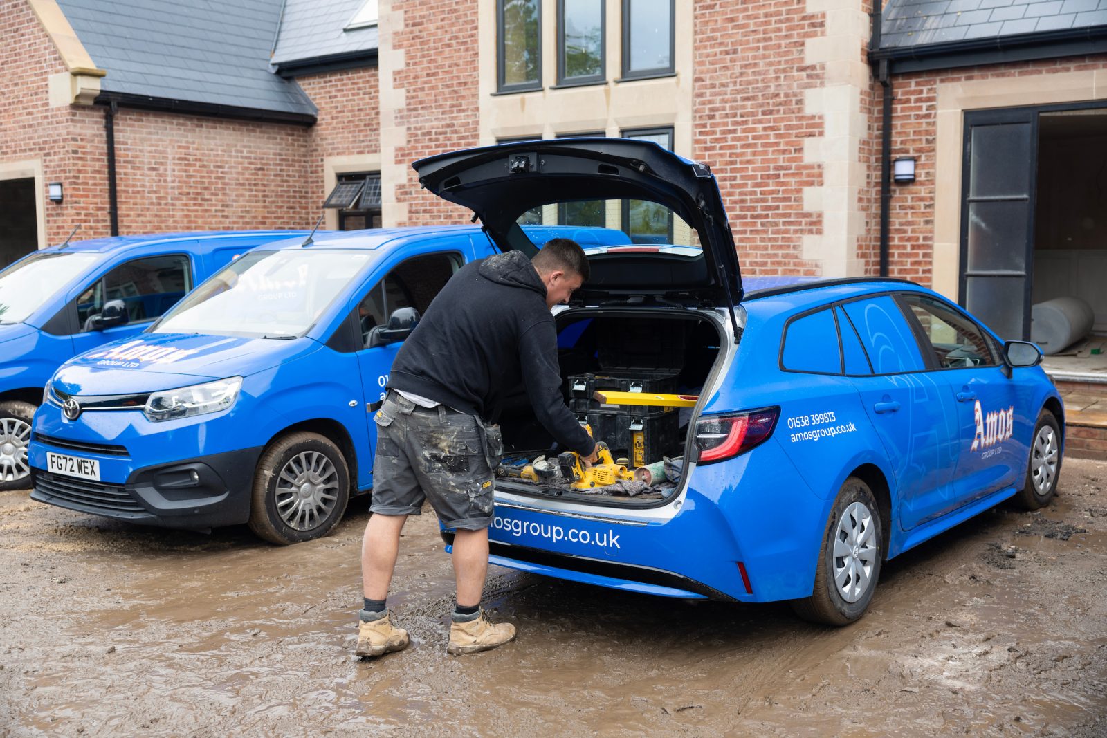 Amos Group and its eye-catching Toyota fleet - Toyota UK Magazine