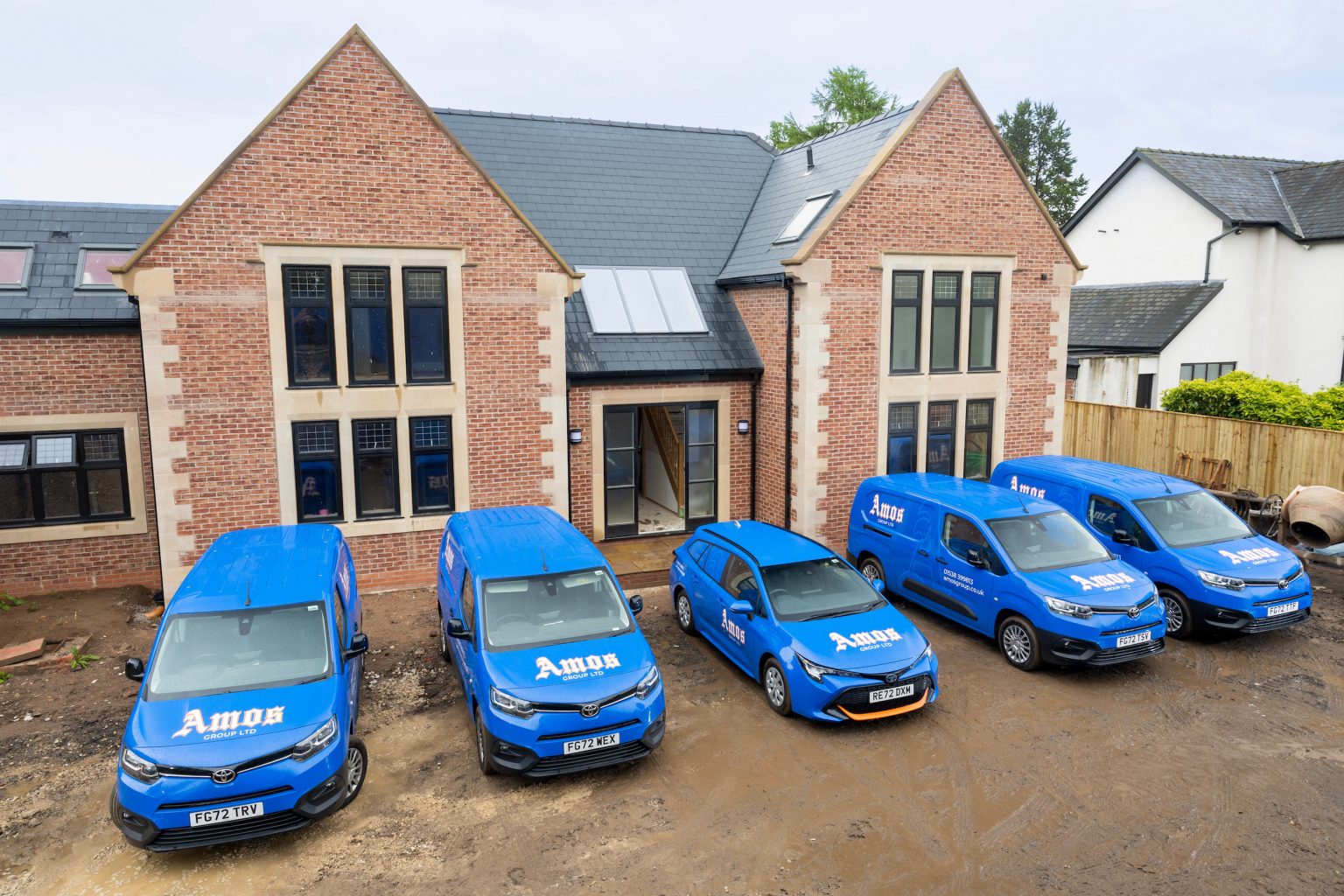 Amos Group and its eye-catching Toyota fleet - Toyota UK Magazine