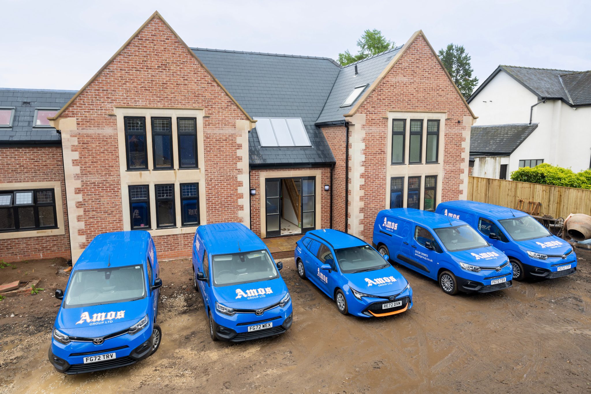Amos Group and its eye-catching Toyota fleet - Toyota UK Magazine