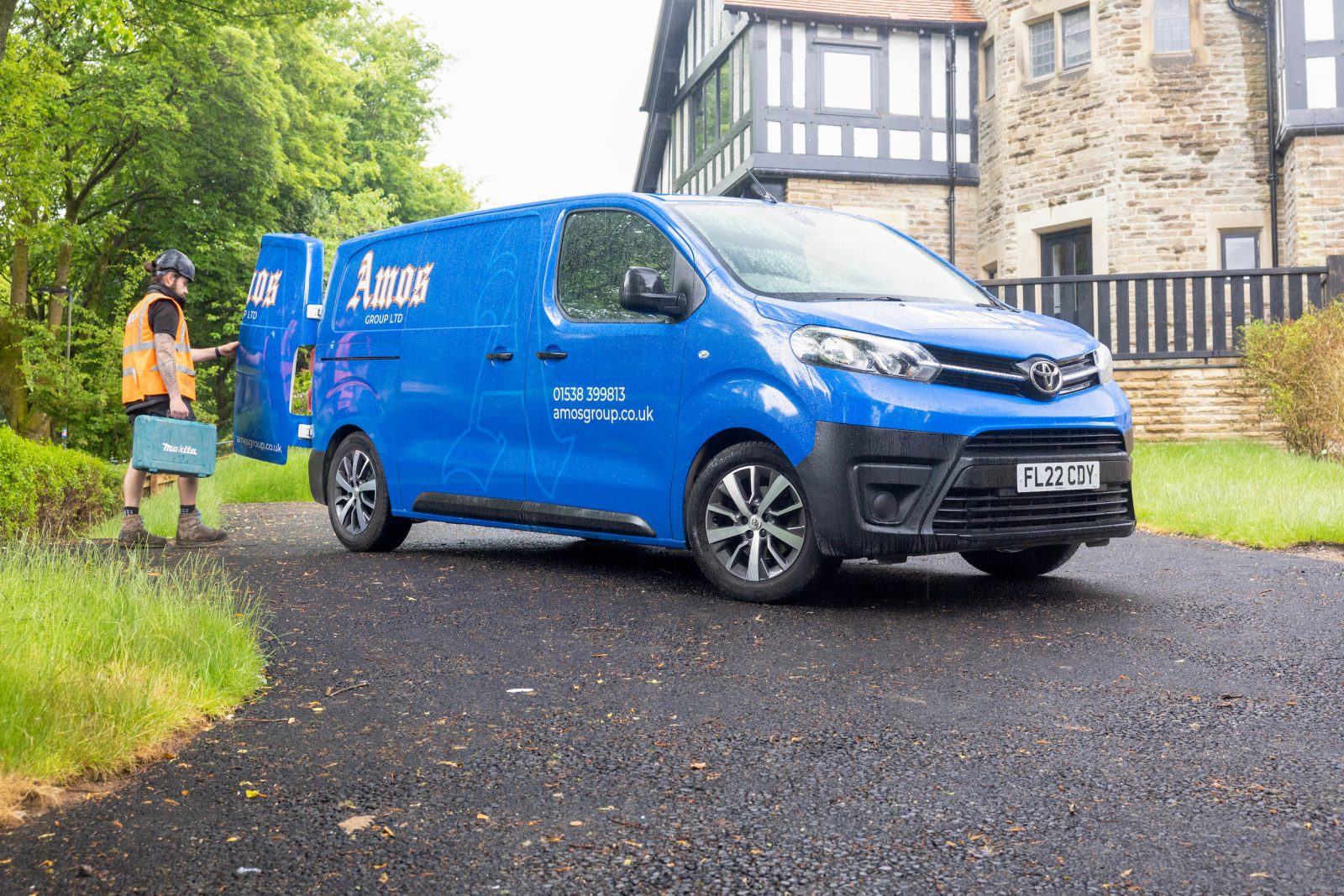 Amos Group and its eye-catching Toyota fleet - Toyota UK Magazine