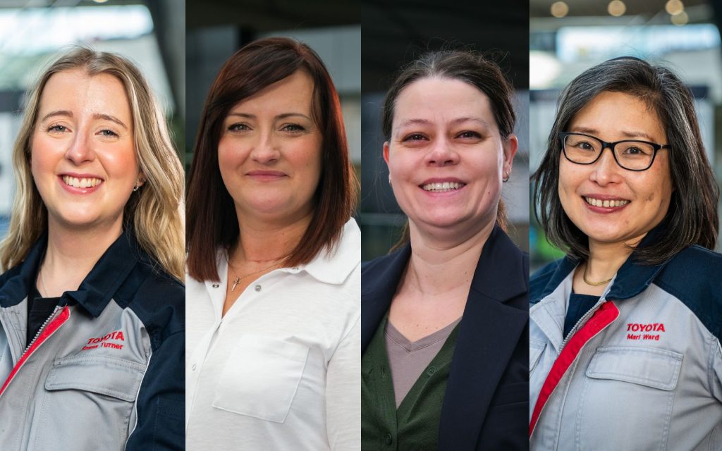 Inspiring women of the Toyota family: Julie, Emma, Magdalena and Mari ...