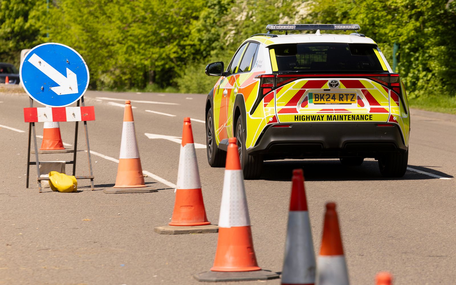 National Highways on the road to net zero with the Toyota bZ4X - Toyota ...