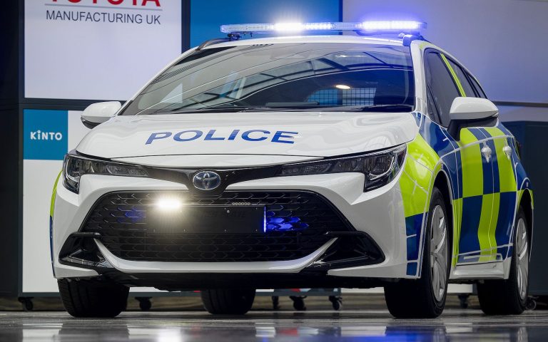 Corolla given the 'blue light' for UK police forces - Toyota UK Magazine