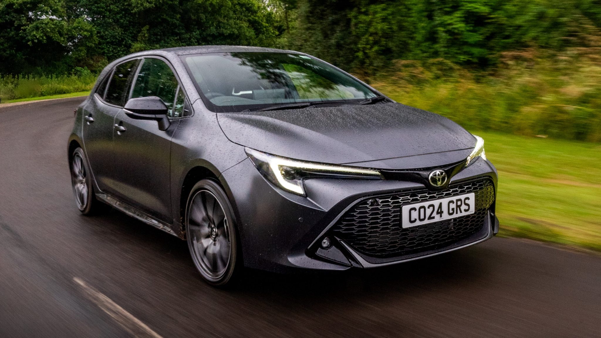 Elfyn Evans, GR Yaris Rally1 and British-built Corolla at Goodwood ...