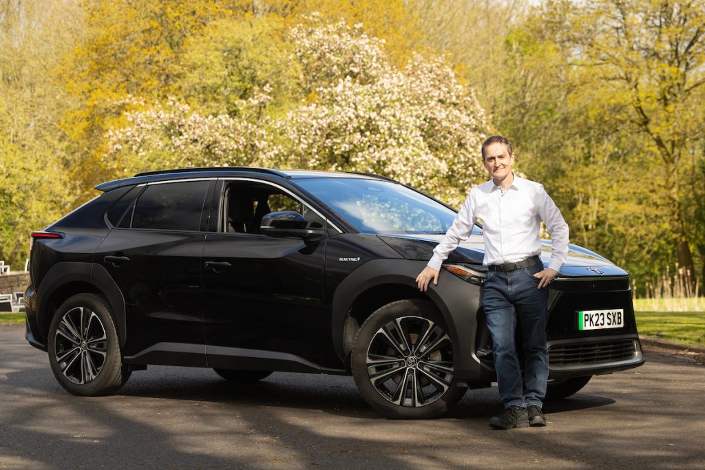 Toyota People: How a Toyota bZ4X owner embraces solar power for his ...