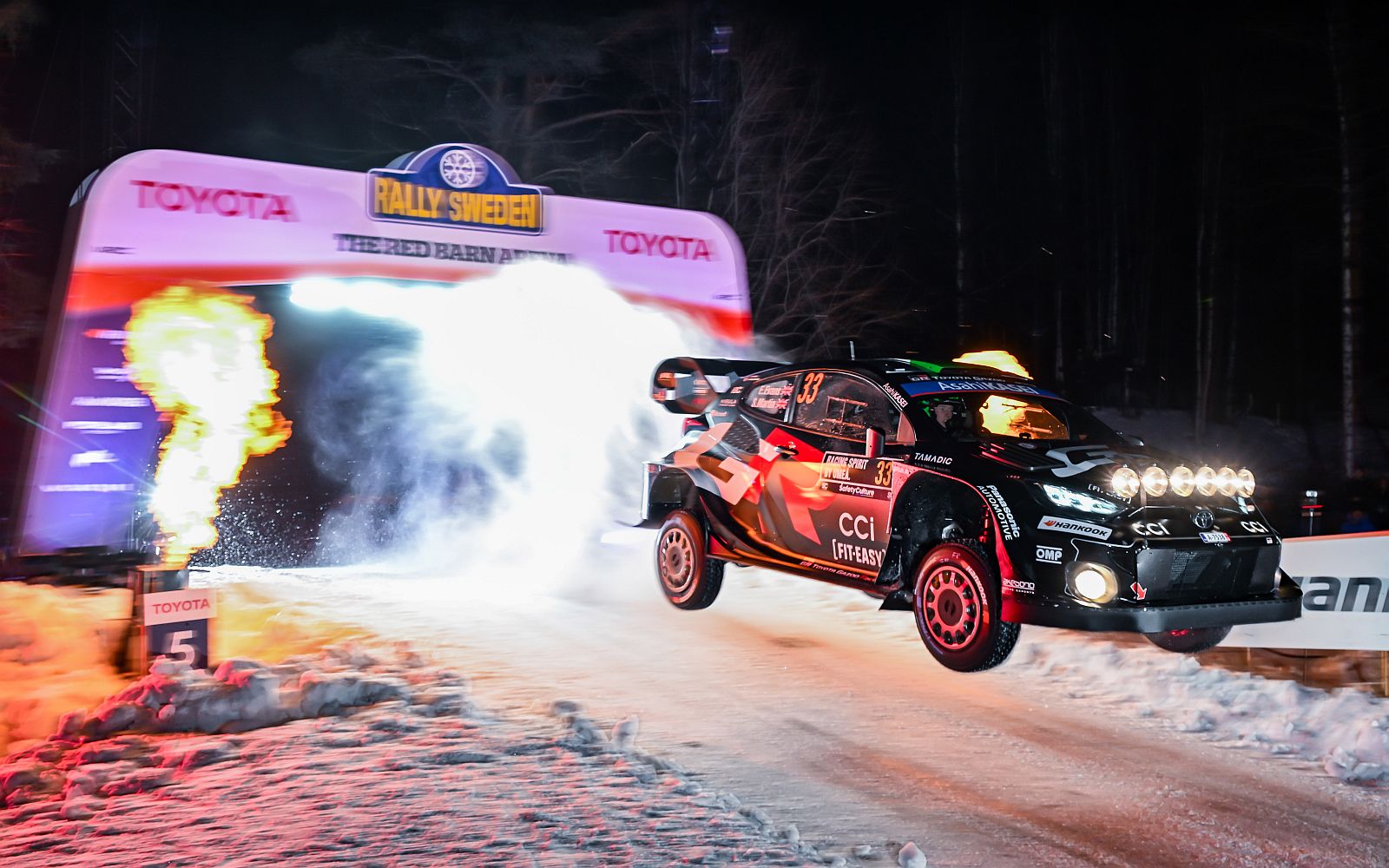 WRC 2025 result after Round 2: Rally Sweden - Toyota UK Magazine