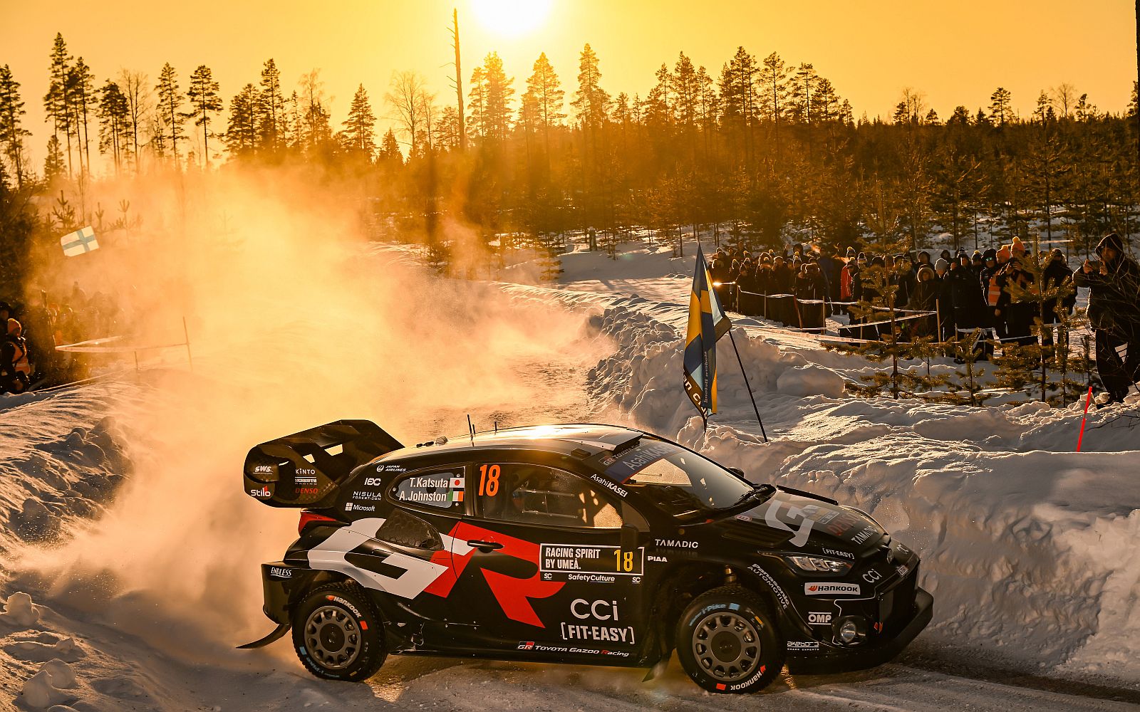 WRC 2025 result after Round 2: Rally Sweden - Toyota UK Magazine