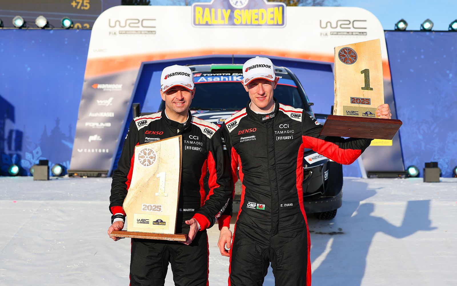 WRC 2025 result after Round 2: Rally Sweden - Toyota UK Magazine