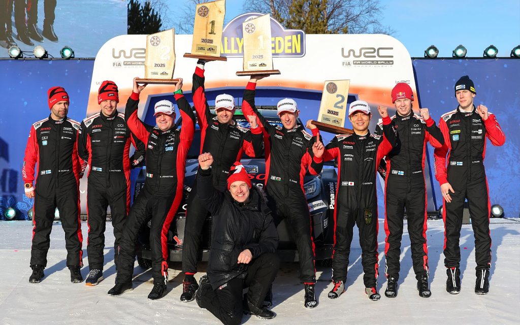 WRC 2025 result after Round 2: Rally Sweden - Toyota UK Magazine